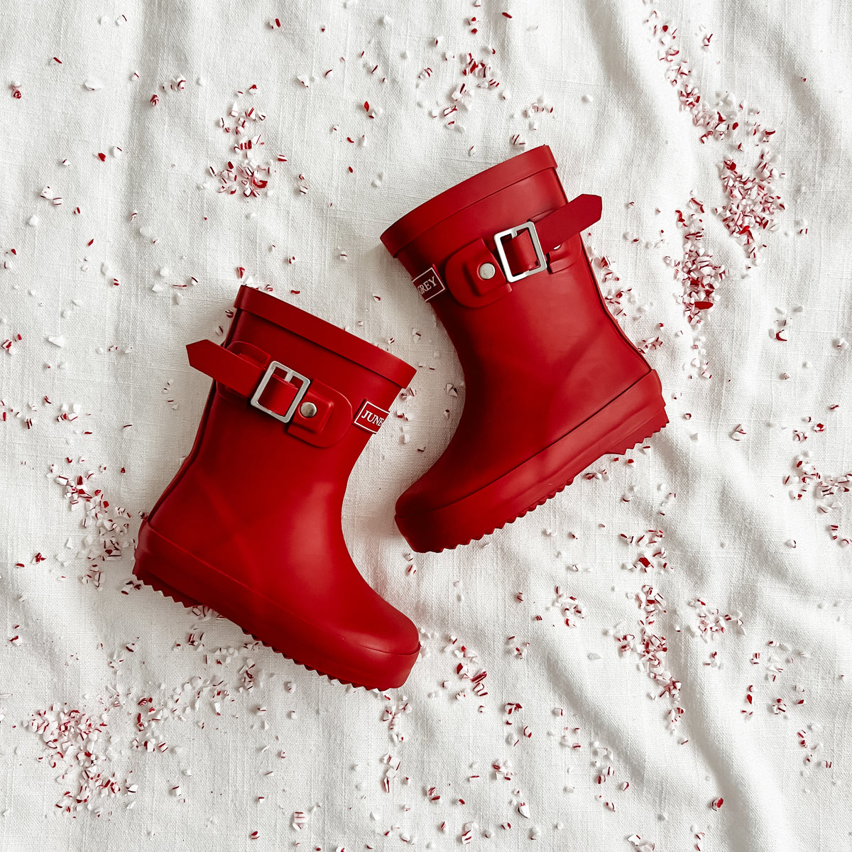 ruby red rainboot preorder – Juneandgrey